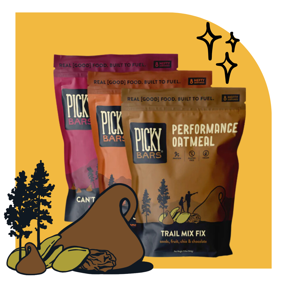 Picky Bars: Real [Good] Food, Built To Fuel.