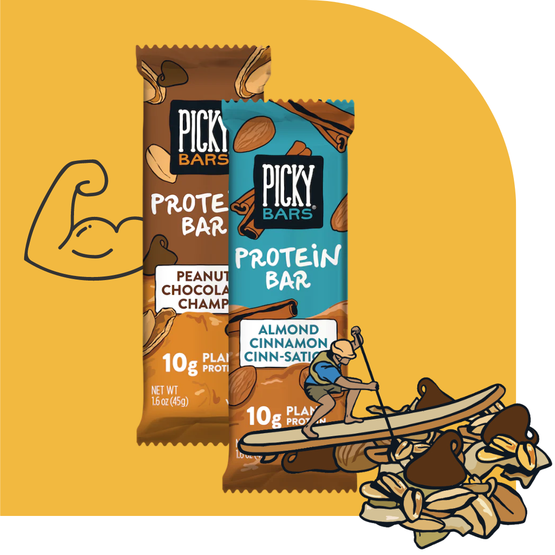 Picky Bars: Real [Good] Food, Built To Fuel.
