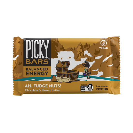 Ah, Fudge Nuts! with Chocolate & Peanut Butter | Picky Bars